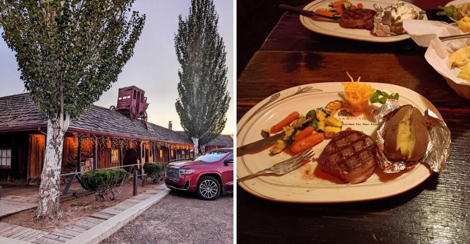 This Arizona Roadside Steakhouse Grills Prime Rib So Good People Plan ...