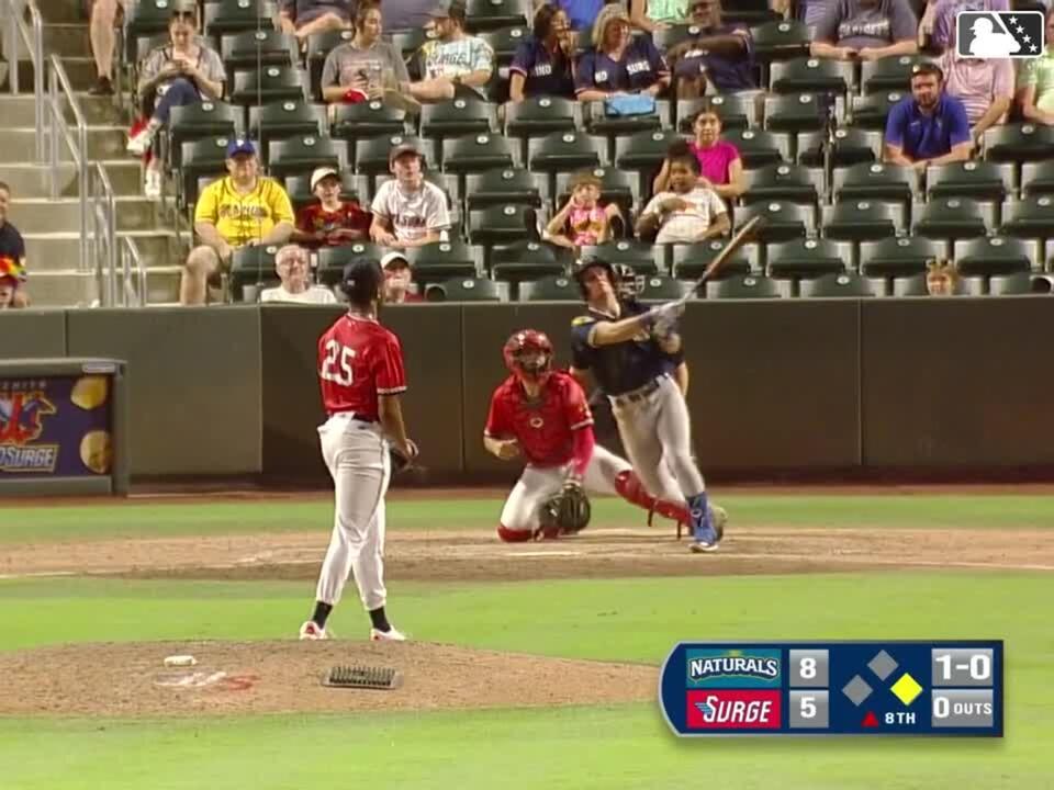 Peyton Wilson's two-run homer Peyton Wilson's two-run homer