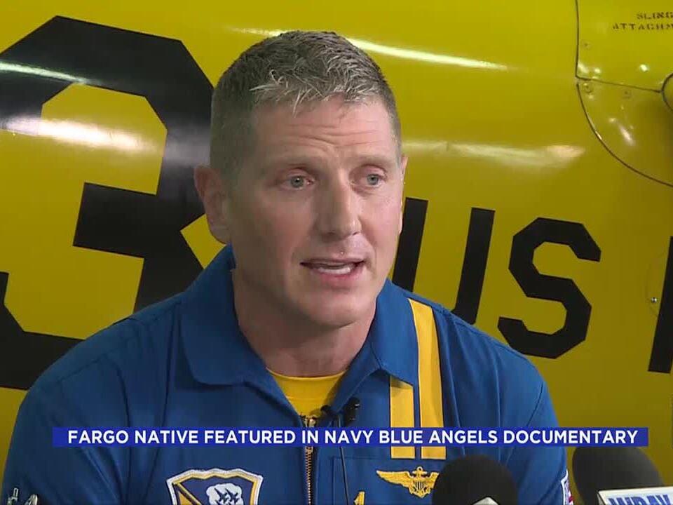 Fargo native featured in Navy Blue Angels documentary