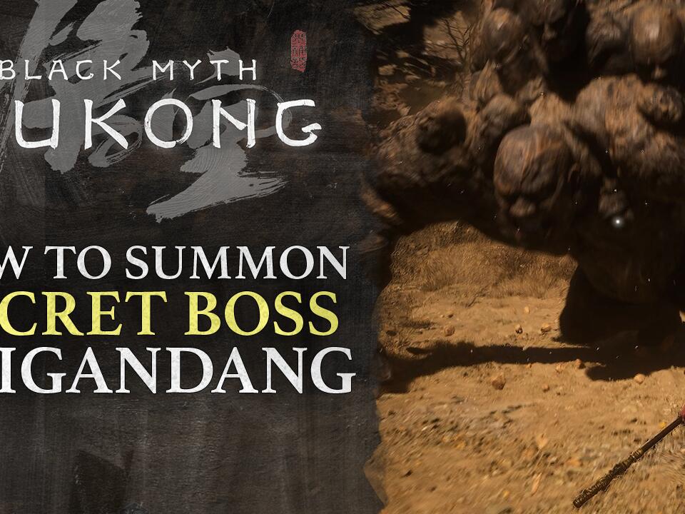 Black Myth: Wukong - How to Summon Chapter 2 Secret Rock Boss - Shigandang