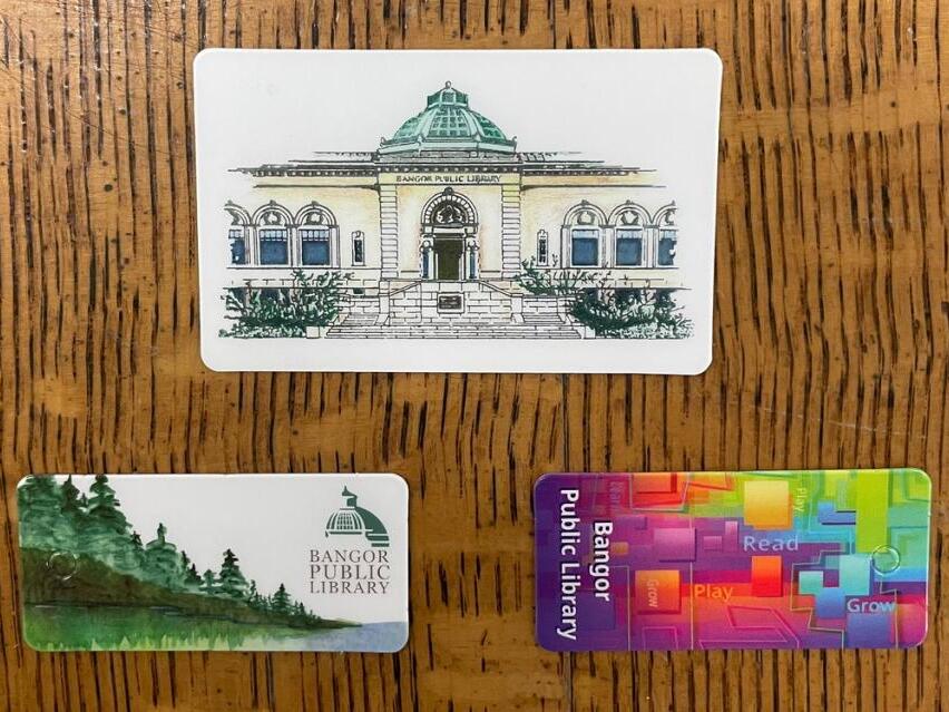 Bangor library cards get their 1st redesign in 20 years