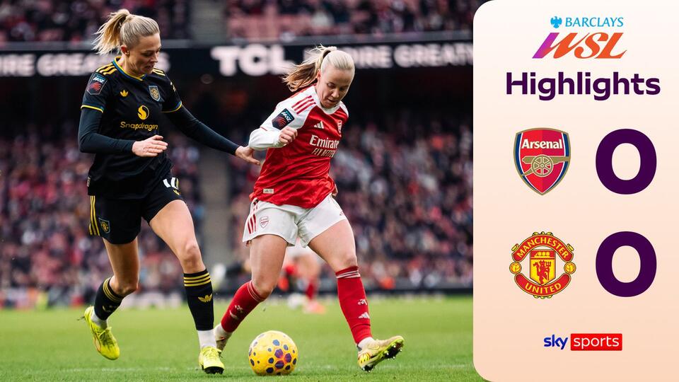 Arsenal 0-0 Man Utd | WSL highlights - NewsBreak