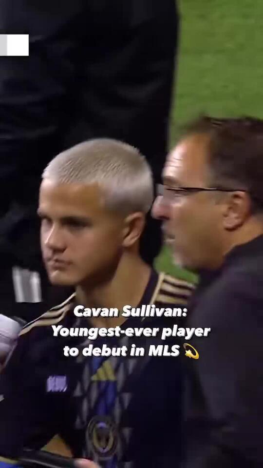 Cavan Sullivan a midfielder with the Philadelphia Union is 14 years old ...