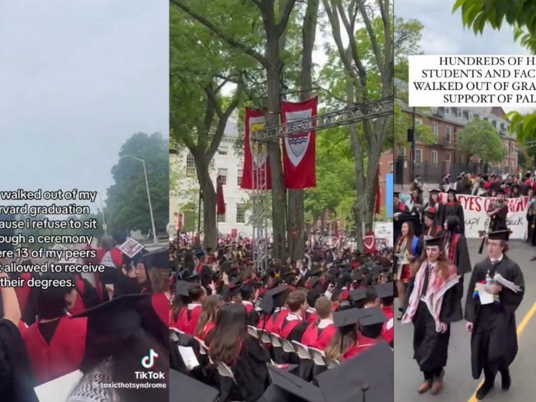 Harvard Commencement Rocked by Protest: 13 Degrees Withheld, Graduates ...