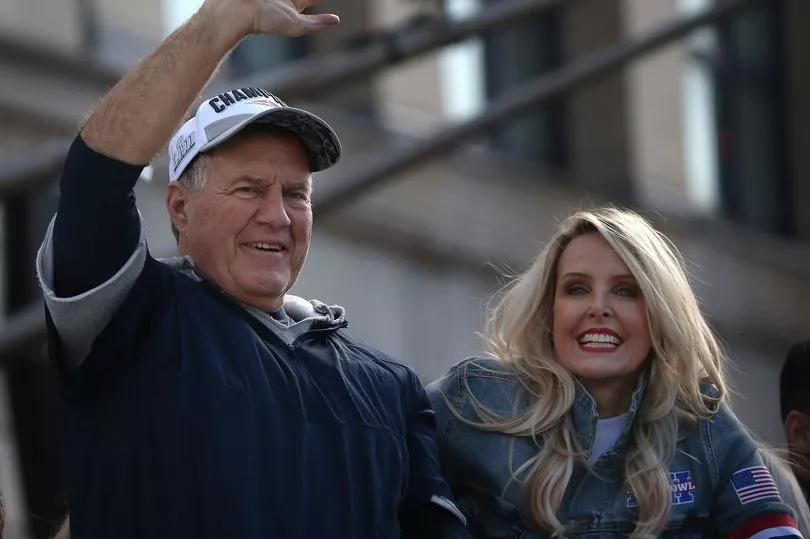 Bill Belichick and Jordon Hudson pictured with matching rings ...