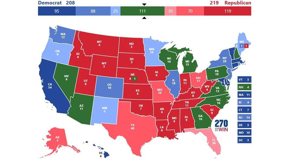 2024 Election: Interactive electoral map, important dates, voter ...
