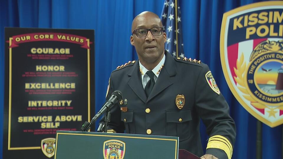 Kissimmee Police Department Deputy Chief Wilson Munoz under ...