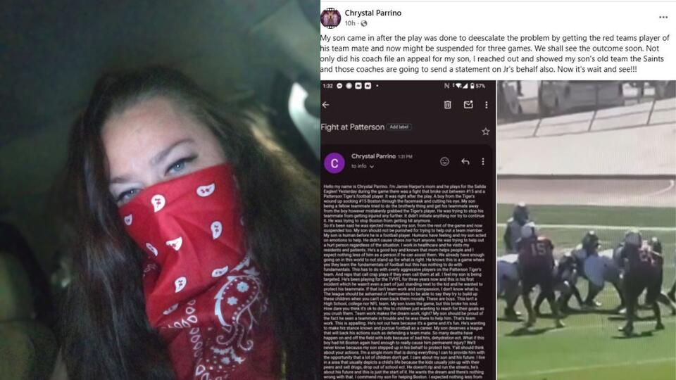 A Patterson Player Punched Through a Facemask and Left a Salida Eagle Bleeding: Jamie Harper ...