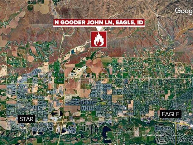 300 acre Homer Fire is ongoing northwest of Eagle - NewsBreak