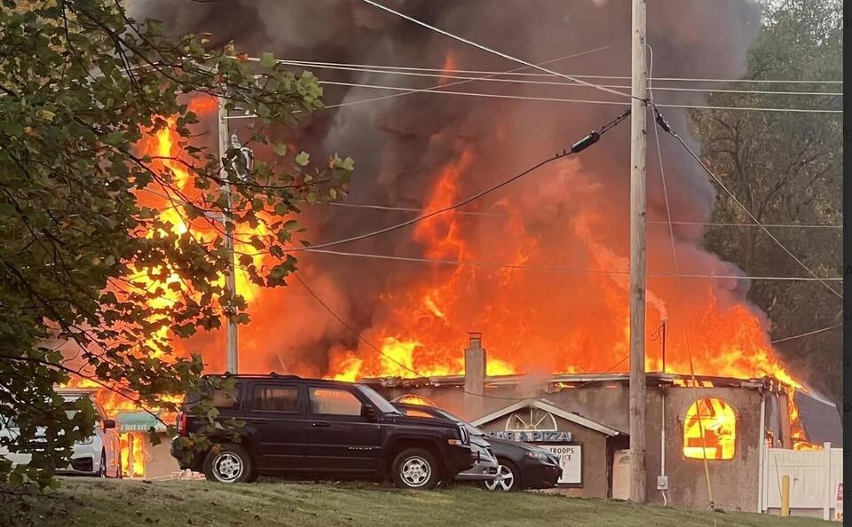 Rekindling of fire causes $2 million in damage to Hilltop Inn near ...