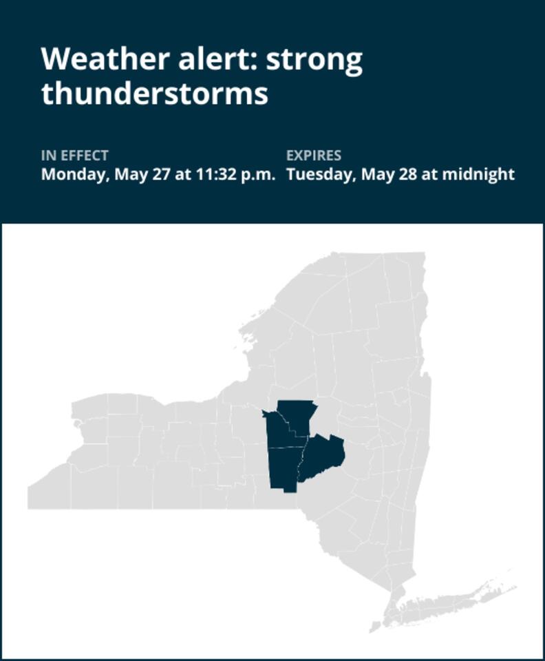 NY weather: Marble-sized hail expected with thunderstorms to hit New ...