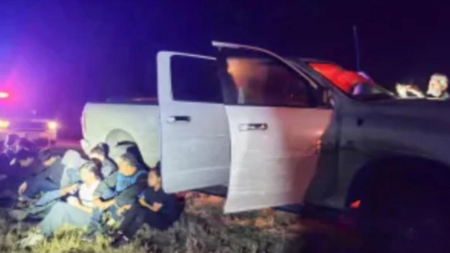 En una parada de tráfico en Texas, la CBP descubrió en un vehículo a ...