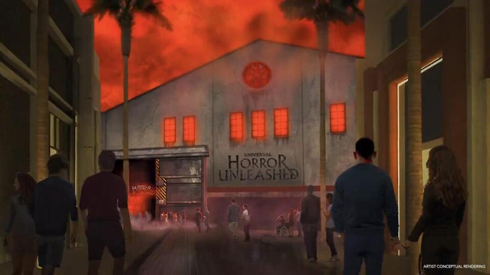 NEW Concept Art, First Look at Sets for Universal Horror Unleashed ...