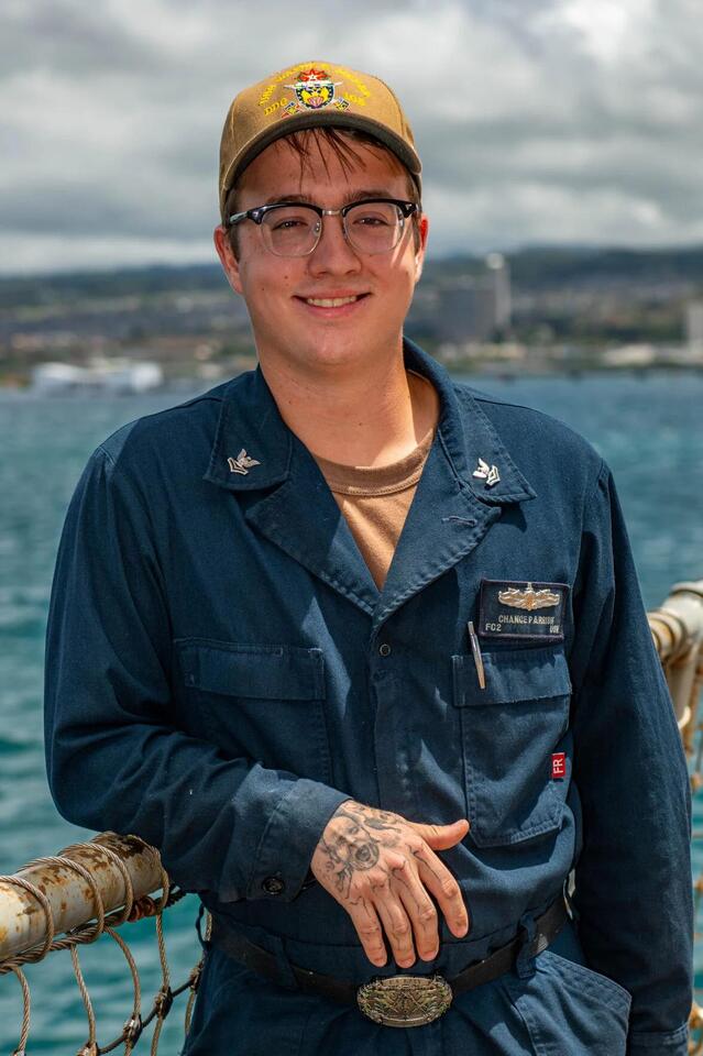 Cheyenne native serving aboard Navy warship USS Wayne E. Meyer - NewsBreak