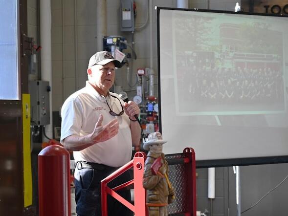 Milton's Deputy Fire Chief Mark Stephens Celebrated at Retirement on ...