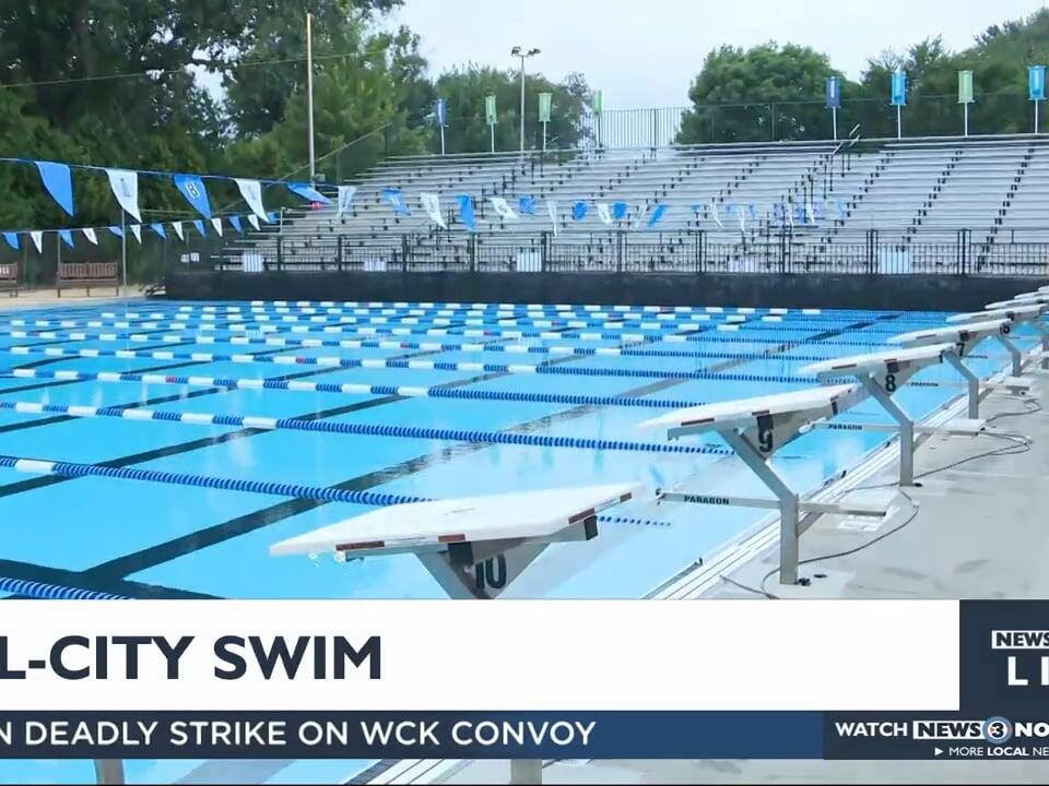 Day 2 of All-City Swim at Shorewood Pool