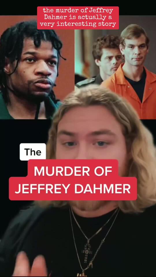 The murder of a serial killer dahmer jeffreydahmer killer murder scary ...