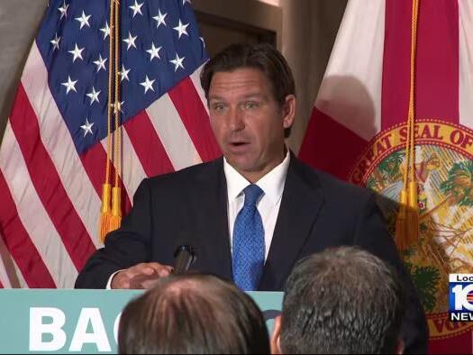 Gov. Ron DeSantis discusses Florida’s upcoming back-to-school sales tax ...