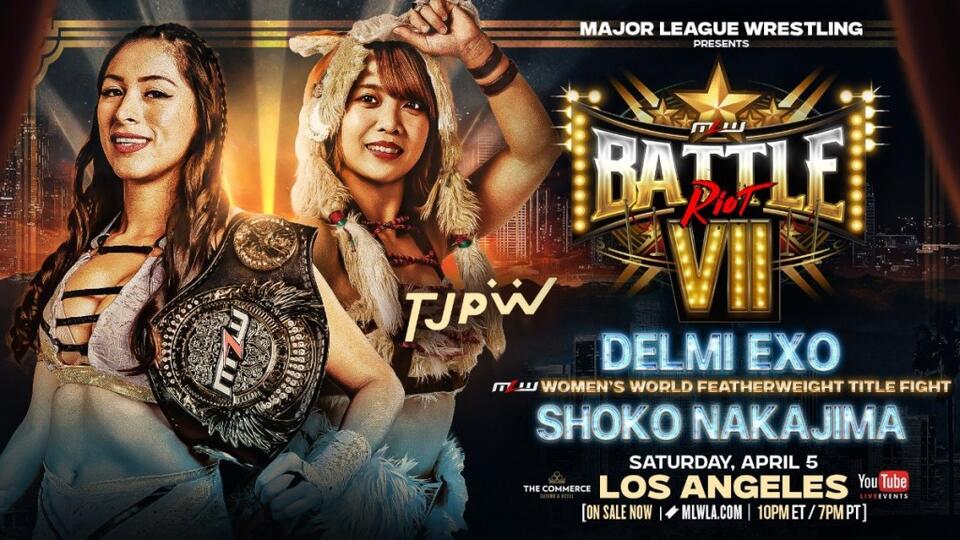 MLW Women’s World Featherweight Title Match Set For MLW Battle Riot VII ...