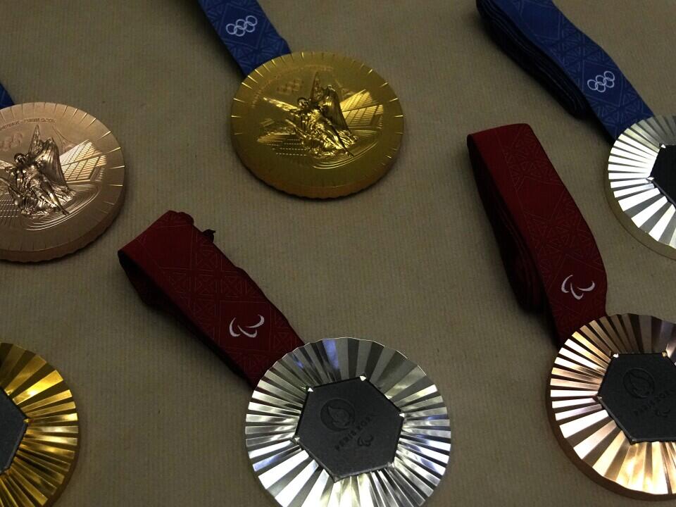 What's behind the design of the medals for the Paris Olympics?