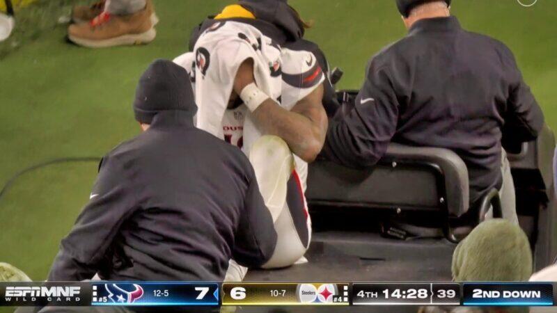 Texans Superstar WR Nico Collins Carted Off With Scary Head Injury That ...