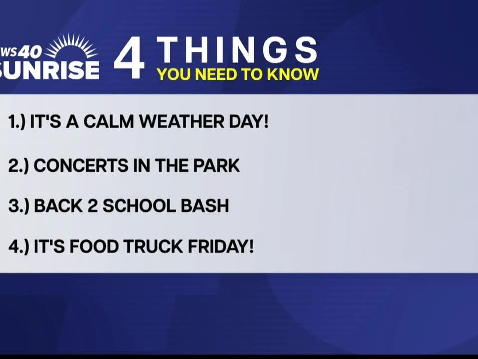 Four Things You Need to Know: Friday, July 26th, 2024