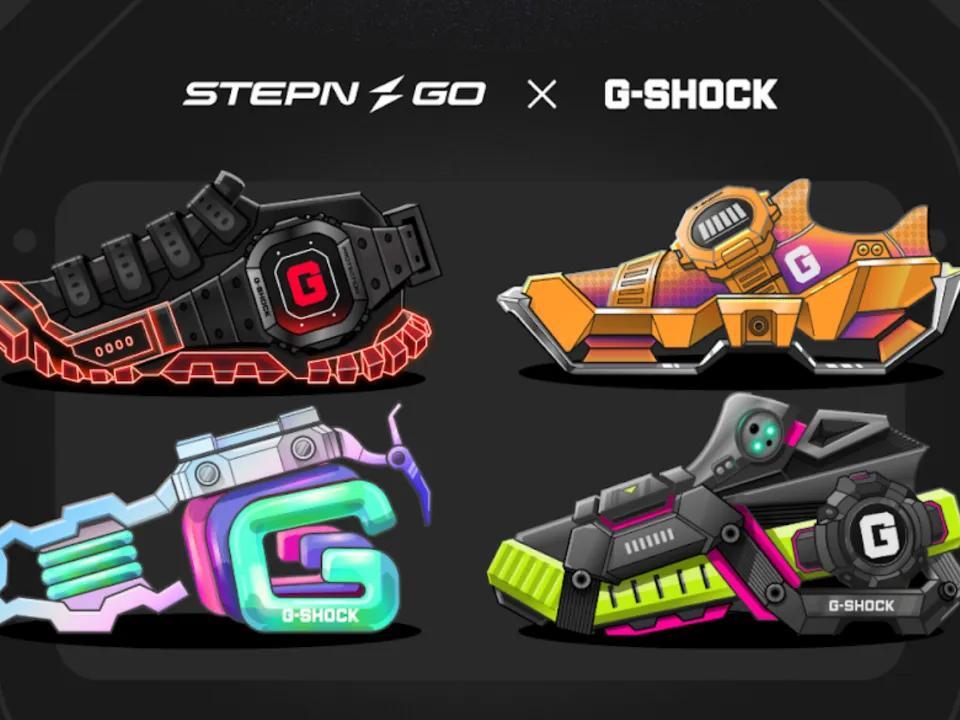 Move-to-Earn Game ‘Stepn Go’ Reveals G-Shock NFT Sneaker Collab