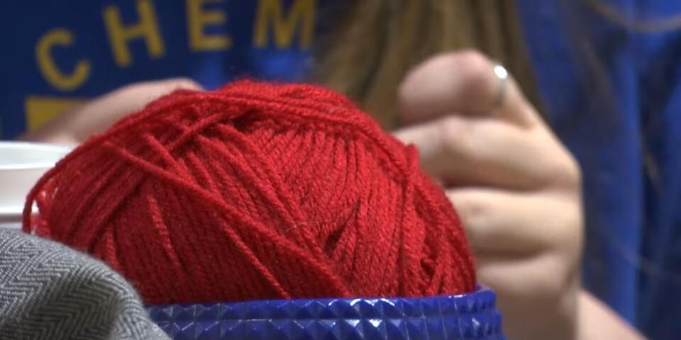 Coffee shop becomes safe space to knit for Red Hat Resistance - NewsBreak