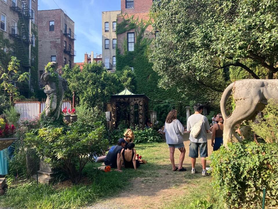 Eric Adams and Mamdani Clash Over NYC Art Garden - NewsBreak