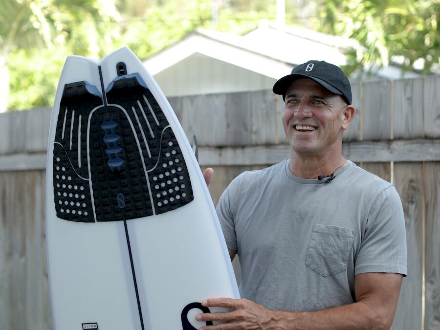 Kelly Slater Adds a Swallow Tail to His Quiver