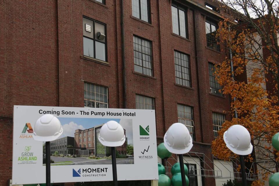 Ashland community breaks ground on ‘marquee’ Pump House hotel - NewsBreak