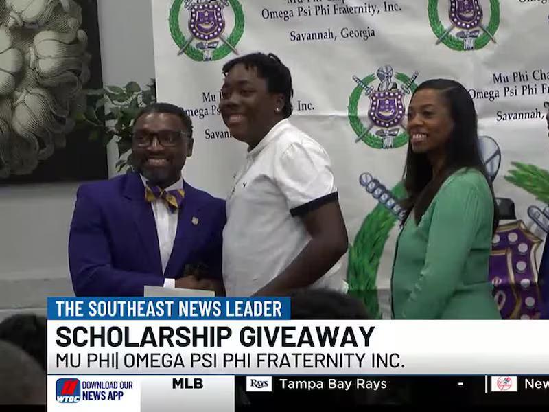 Mu Phi chapter of Omega Psi Phi holds scholarship giveaway