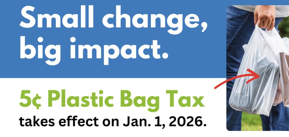 Disposable plastic bag tax set to begin January 1st, 2026 - NewsBreak