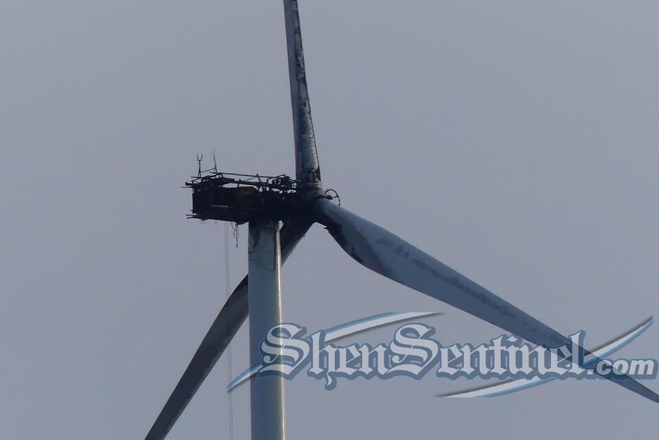 What’s happening with the two burned wind turbines? We asked. - NewsBreak