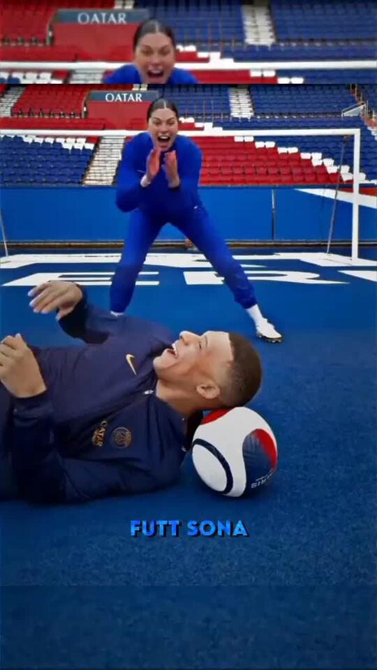 CelineDept vs Kylian Mbappe footballshorts skills challenge football ...