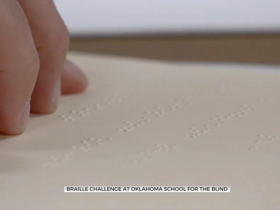 Blind Students Compete In Muskogee For Spot At National Braille Challenge