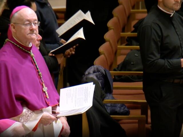 Catholics celebrate Archbishop-Designate Jeffrey Grob ahead of ...