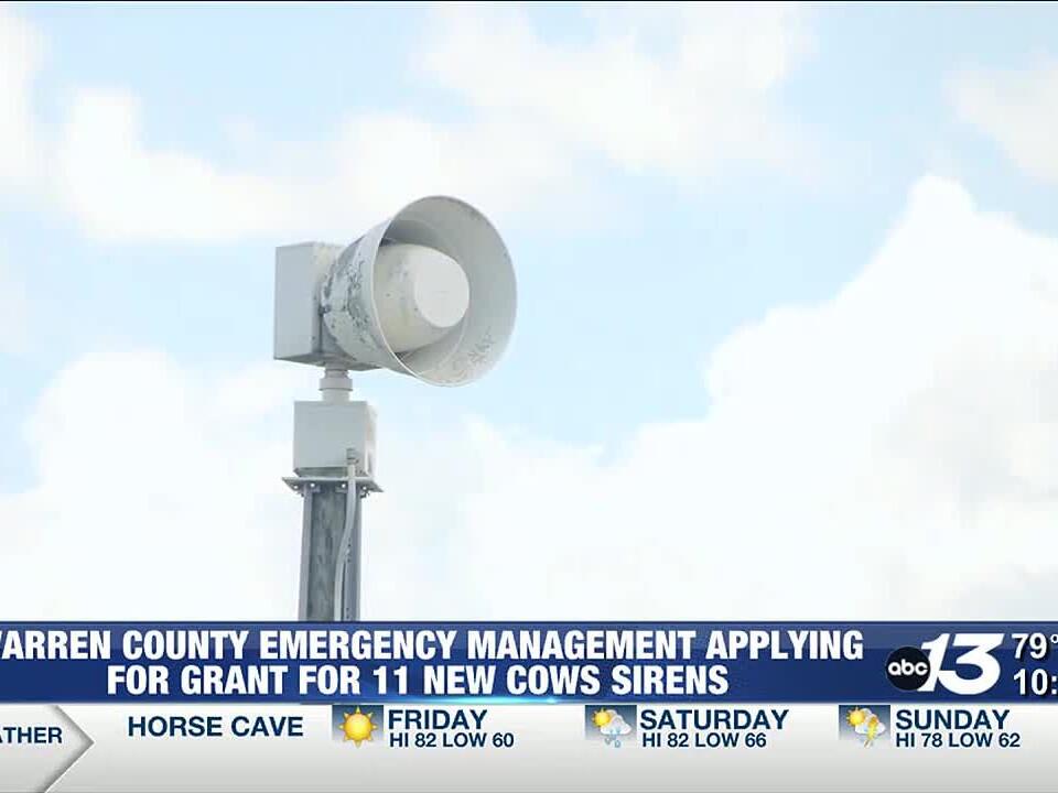 Warren County Emergency Management applying for grant for 11 new COWS ...