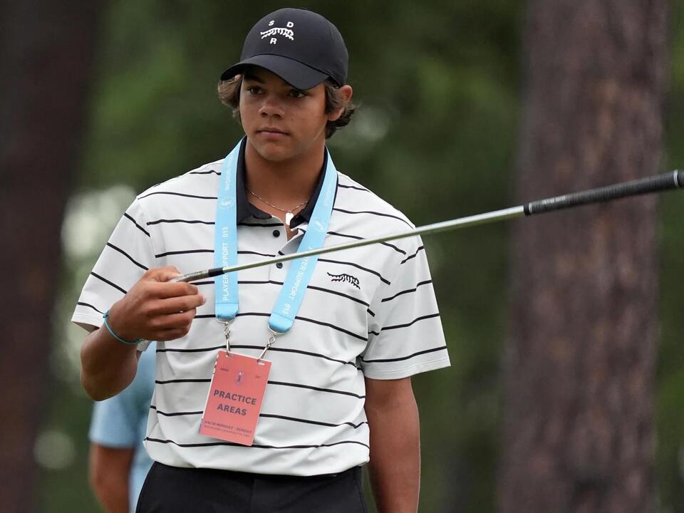 Charlie Woods takes big step towards competing at 2025 US Open Charlie Woods takes big step towards competing at 2025 US Open