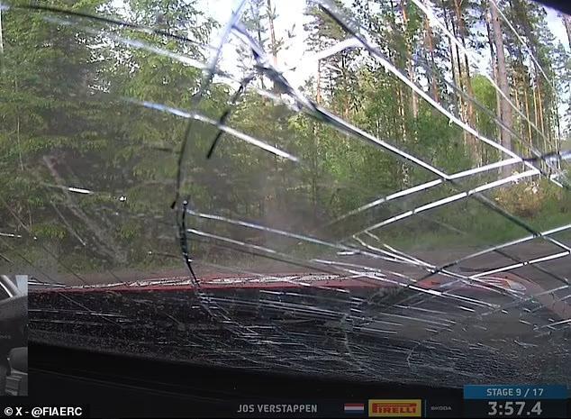 Max Verstappen's dad, 53, suffers HORROR crash as his car flips over ...