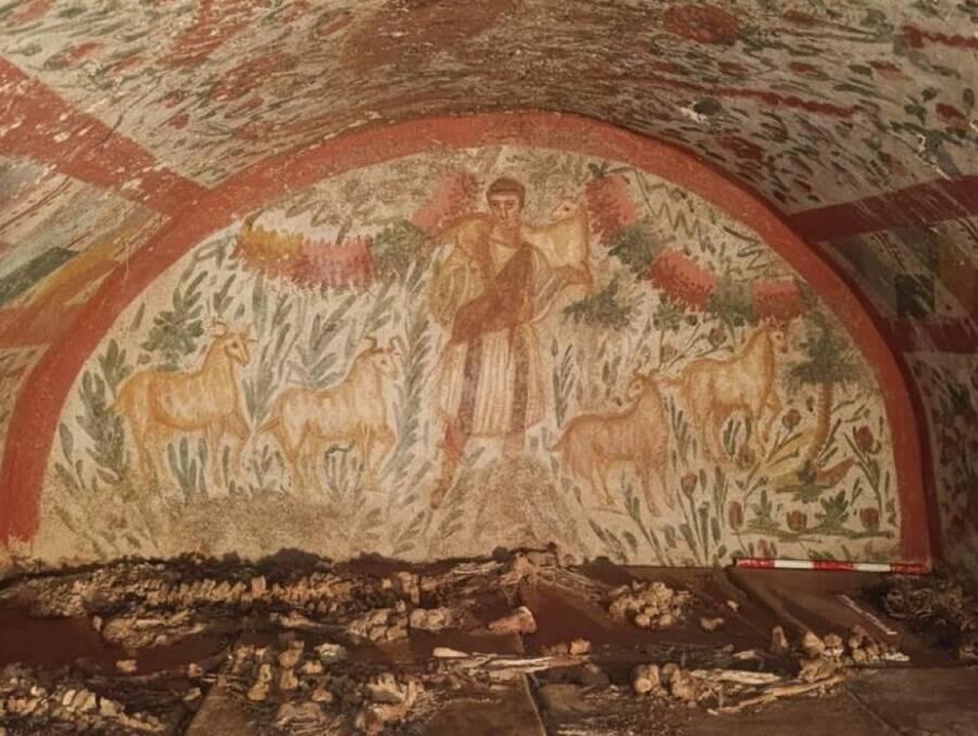 Archaeologists In Turkey Just Uncovered A Rare Fresco Of A Young ...