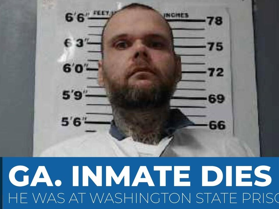 Washington State Prison inmate dies, Ga. corrections agency says