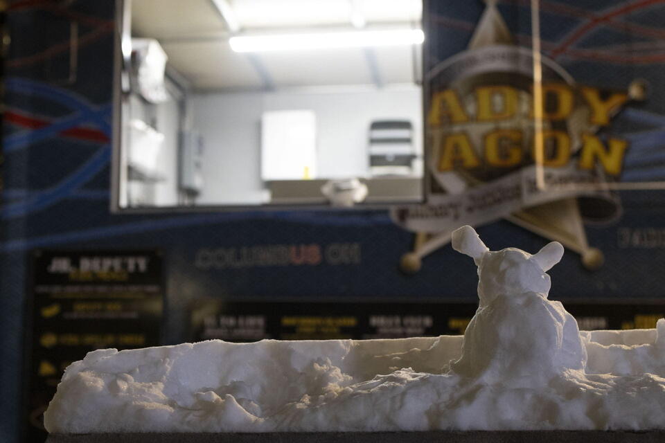 Snowmen invade campus Tuesday following heavy snowfall - NewsBreak