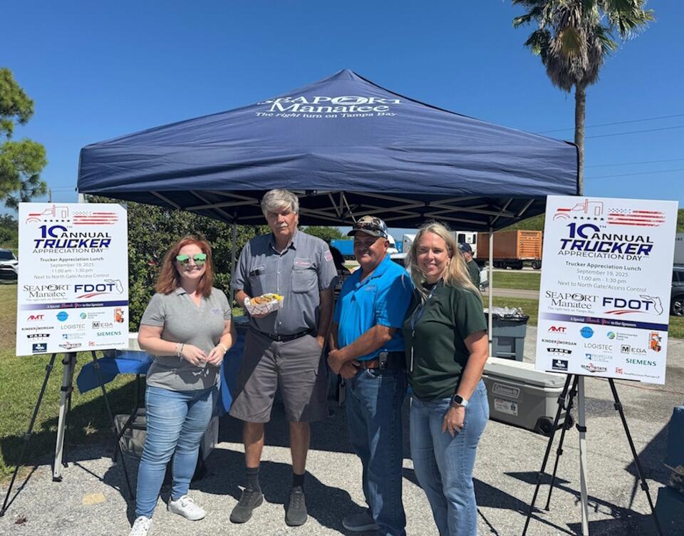 SeaPort Manatee honors professional drivers - NewsBreak