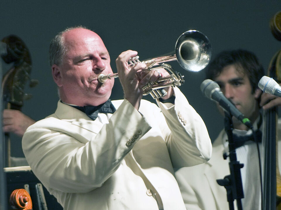 Concert Band and Community Orchestra features trumpeter