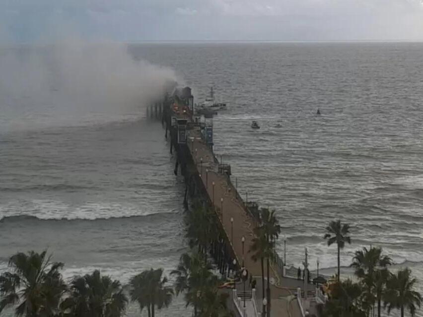 City Says Most of Oceanside Pier to Reopen Friday After Intense April Fire
