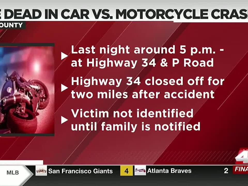 One person dead after July 4th car vs. motorcycle accident