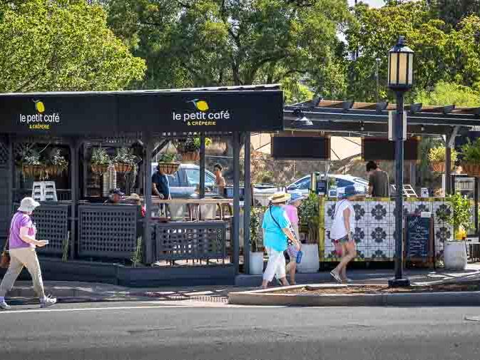 A fresh start with a classic menu for a prominent downtown corner