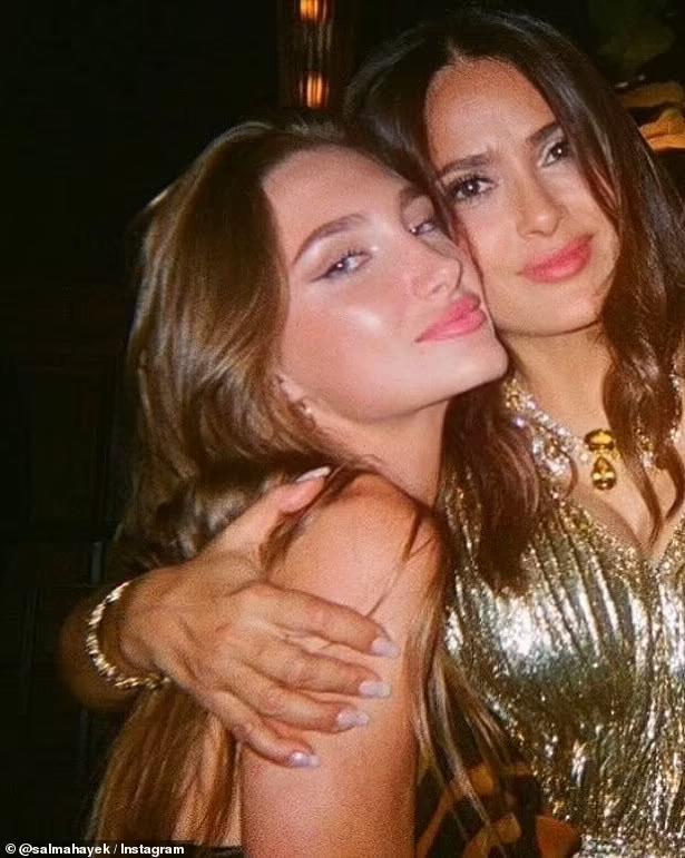 Salma Hayek, 58, reveals she has a stunning stepdaughter as she wishes ...