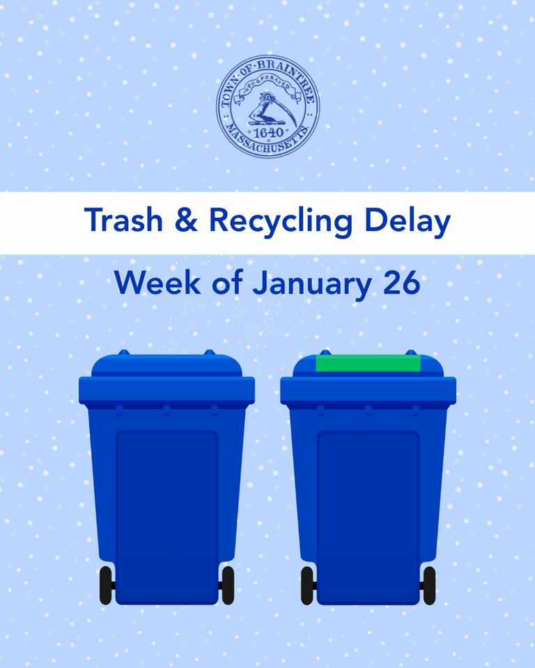 Trash and Recycling Delay - NewsBreak